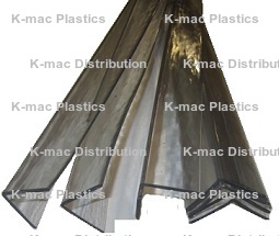 PVC 90 Degree Angles, .062 to .125 Inch Thicknesses